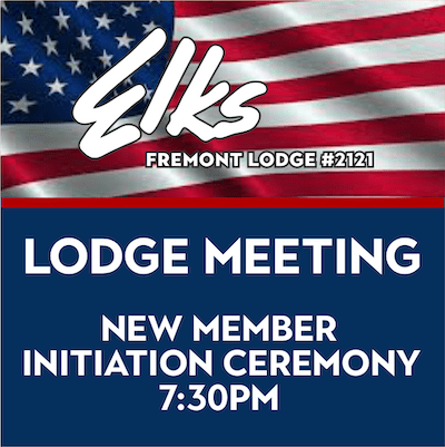 Upcoming Events – Fremont Elks Lodge 2121